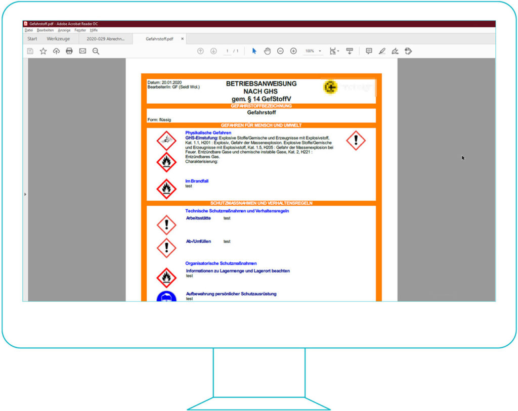 Gefahrstoffe - Die Software für Qualitätsmanagement